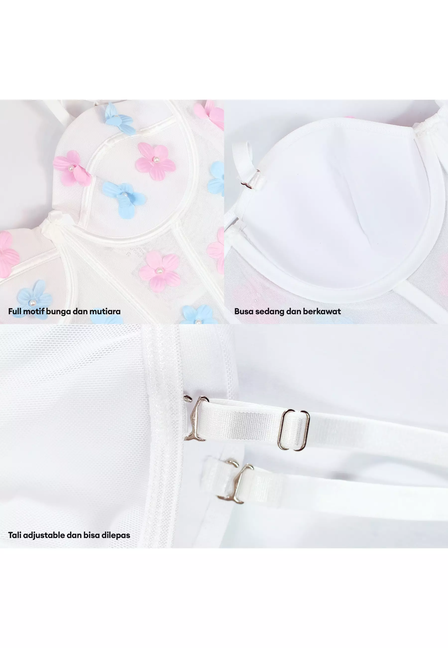 Jual Youhave You’ve ( YouHave ) Tanktop Tank top Lace Bustier Brukat ...