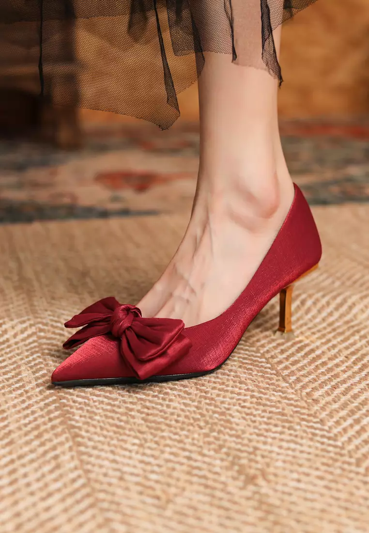 Buy Twenty Eight Shoes 7CM Bow Pointy High Heel Shoes XJ175-21 2026 ...