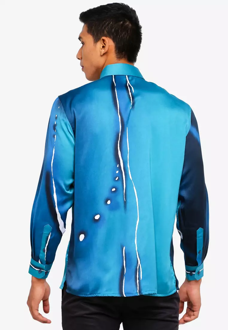 Buy Gene Martino Men's Batik Shirt 2025 Online | ZALORA Philippines