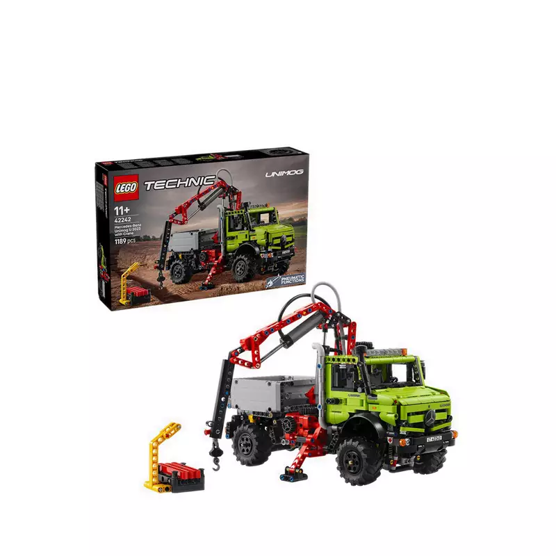 Jual LEGO LEGO® Technic™ Mercedes-Benz Unimog U 5023 with Crane - 42242 ...