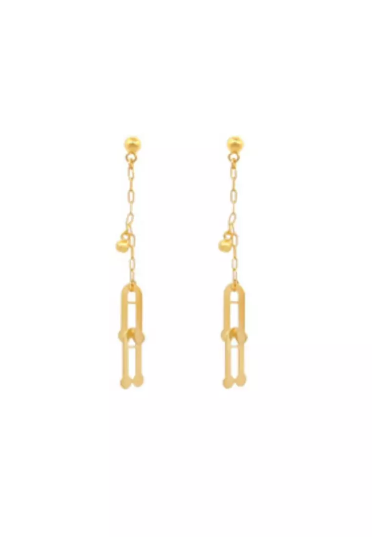 Poh Kong POH KONG 916/22K Yellow Gold Horseshoe Earring 2025 | Buy Poh Kong Online | ZALORA Hong ...