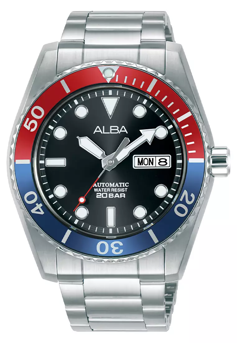 Jual Alba Alba Mechanical - Jam Tangan Automatic Pria - Silver ...