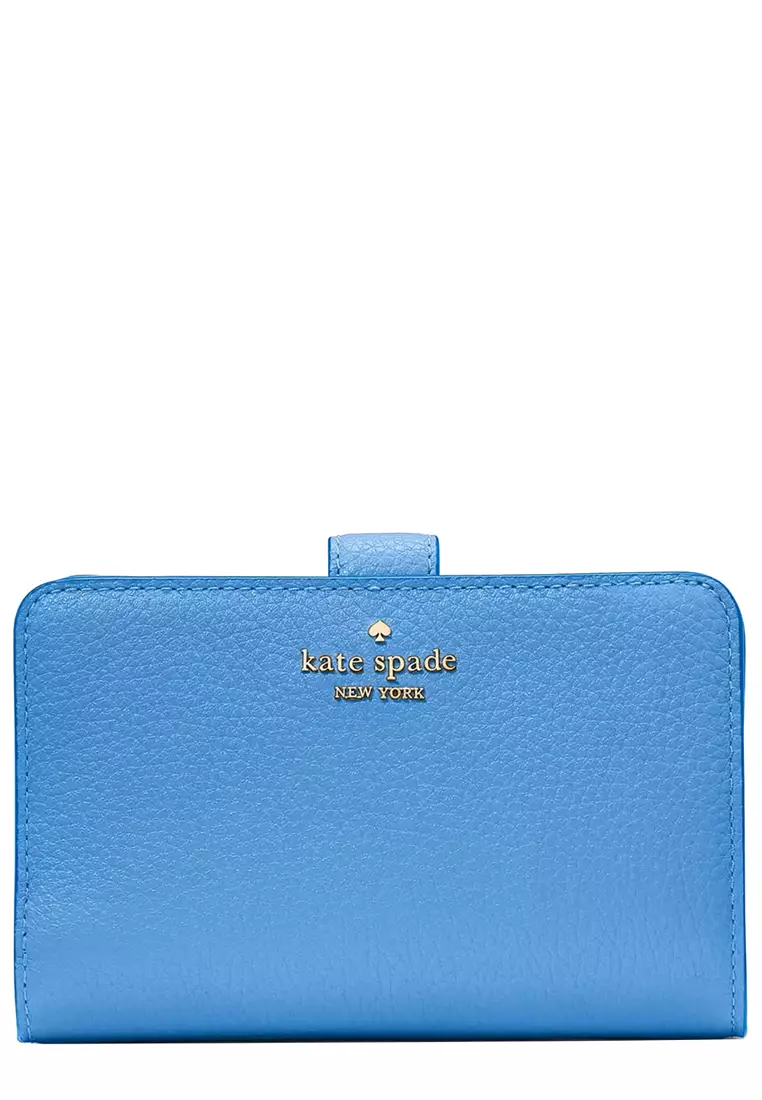 Kate Spade Lena Medium Bifold Wallet in Tide Pool KH787 2025 | Buy Kate ...