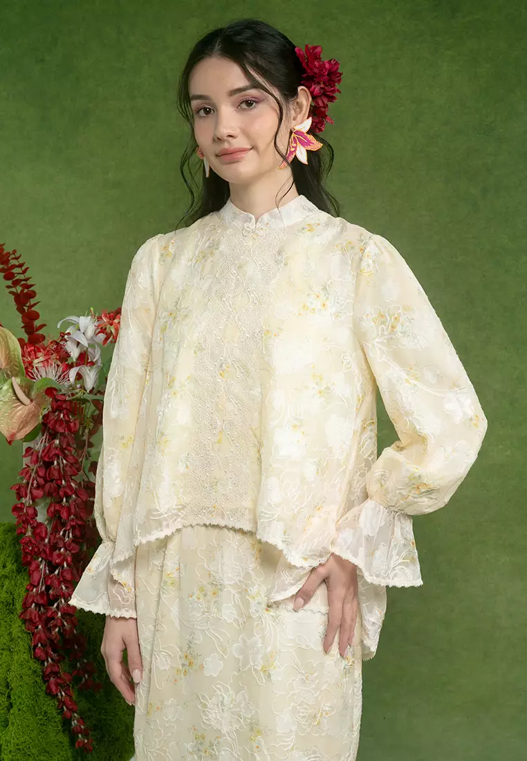 Buy Lubna Lena Babydoll Kurung Set 2026 Online | ZALORA