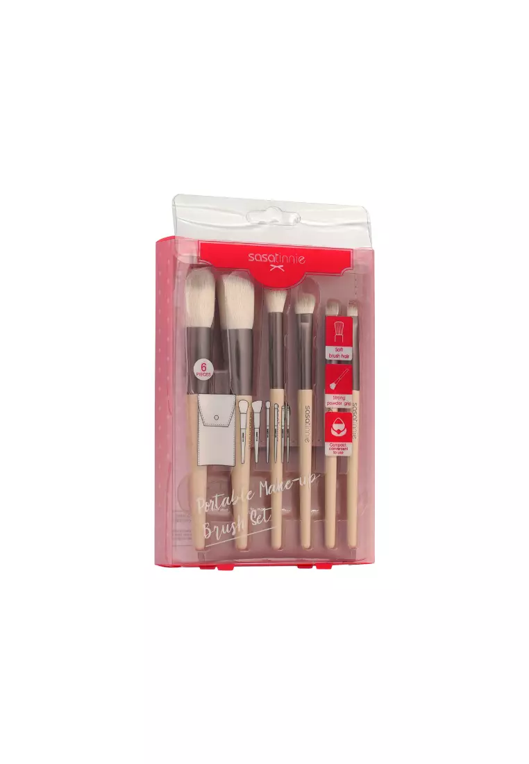 Buy sasatinnie sasatinnie Portable Make-up Brush Set 6piece Online ...