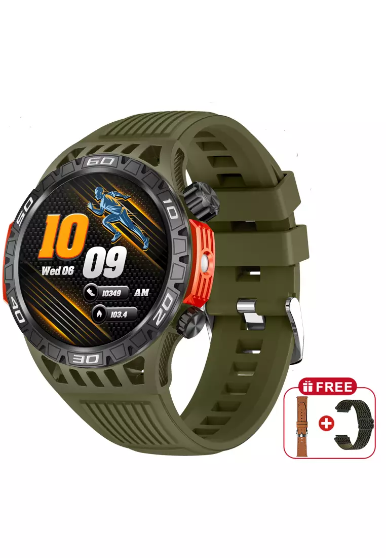 Jual Simbojoy Smart Watch HT22 1.46 inch TFT HD Screen Jam Pintar SOS ...