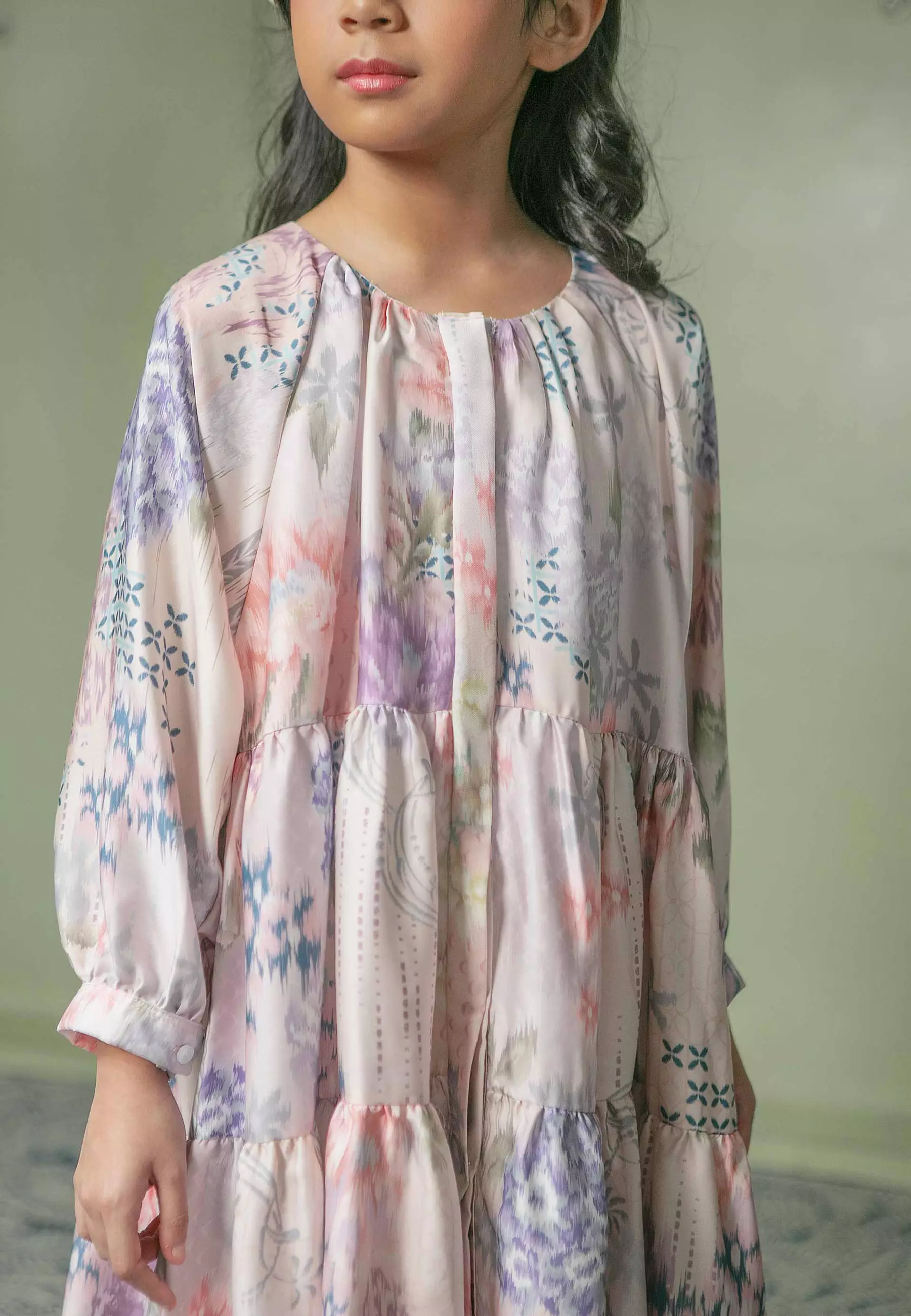 Jual HijabChic HijabChic Natta Girl Orchid Purple Dress - Dress Anak ...