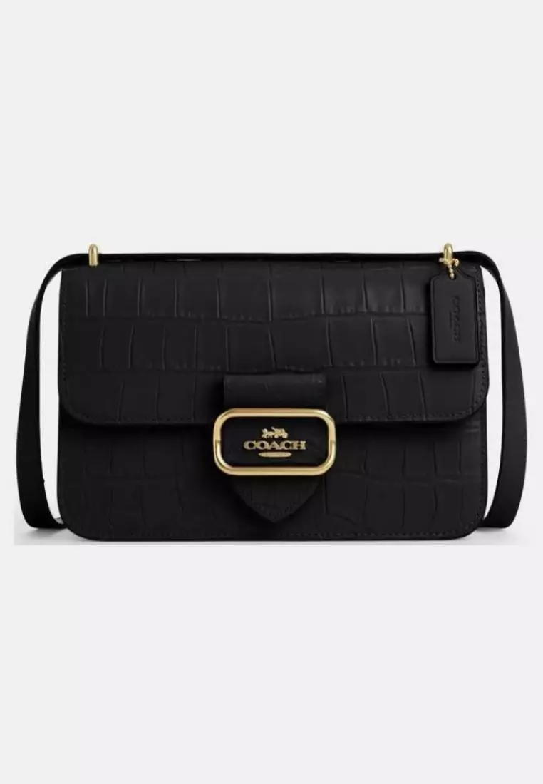 Jual Coach Coach Large Morgan Square Crossbody Black Original 2024 ...