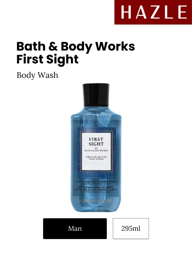 Jual Bath & Body Works Bath & Body Works First Sight Body Wash Man 295 ...