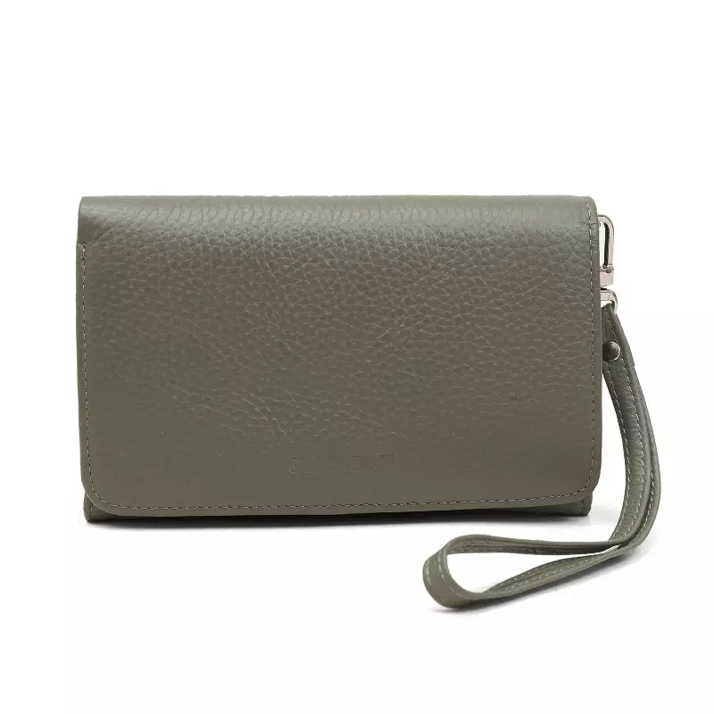Jual Gino Mariani Dompet Kulit Wanita Gino Mariani Avena Green Original ...
