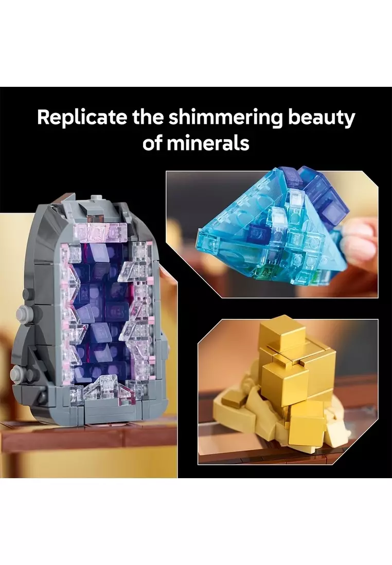 Buy LEGO® Ideas 21362 Mineral Collection, Age 18+, Building Blocks ...