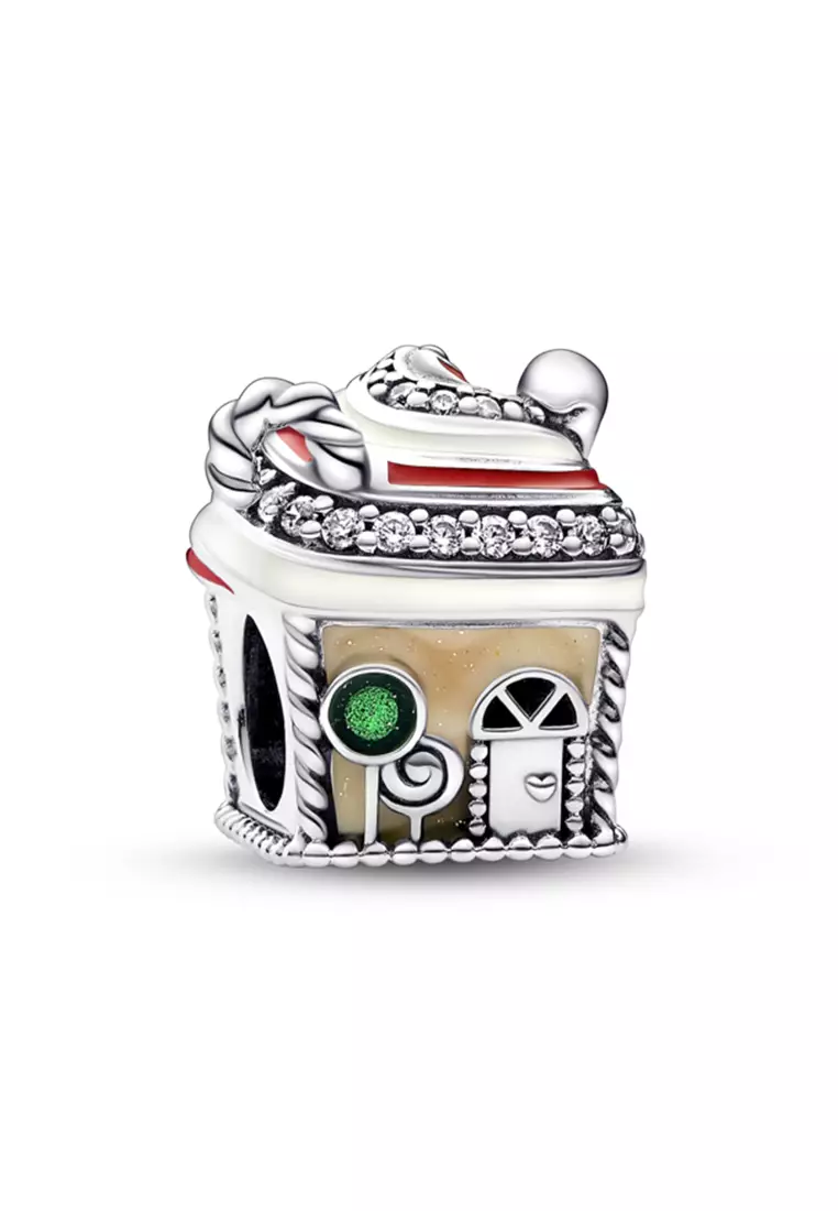 Buy PANDORA Pandora Festive Gingerbread House Charm Online | ZALORA ...