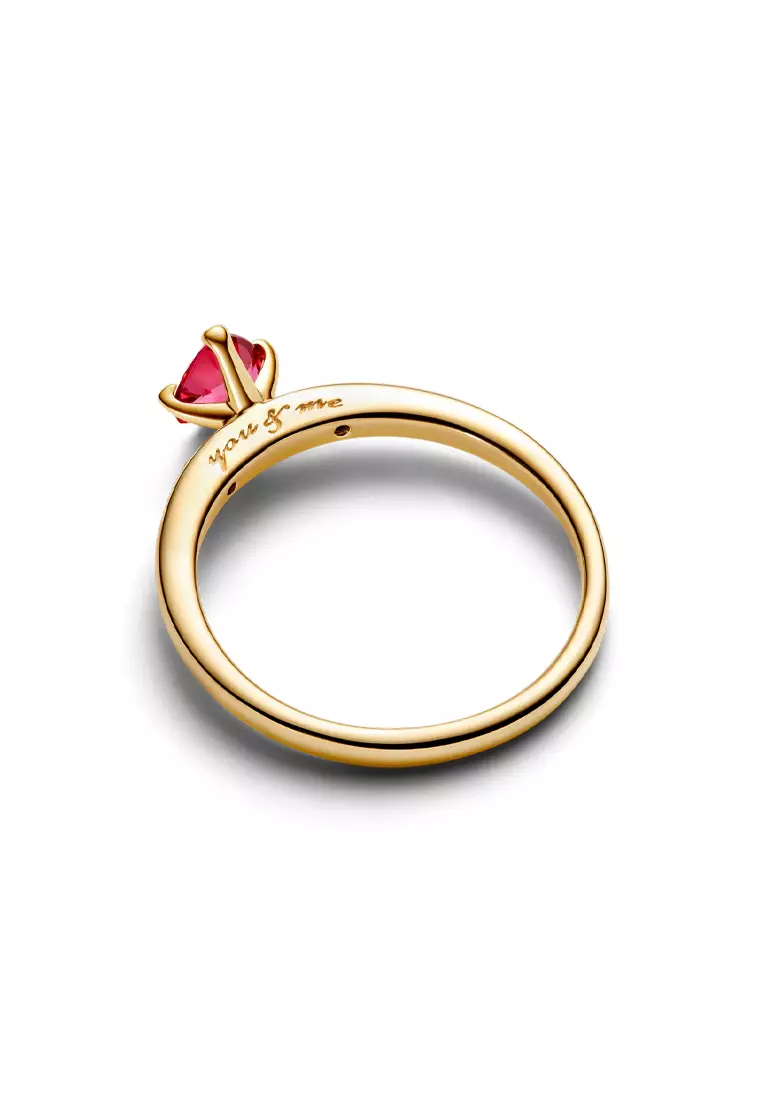 Buy PANDORA Pandora 14K Gold Plated Explosion of Love Ring Online ...