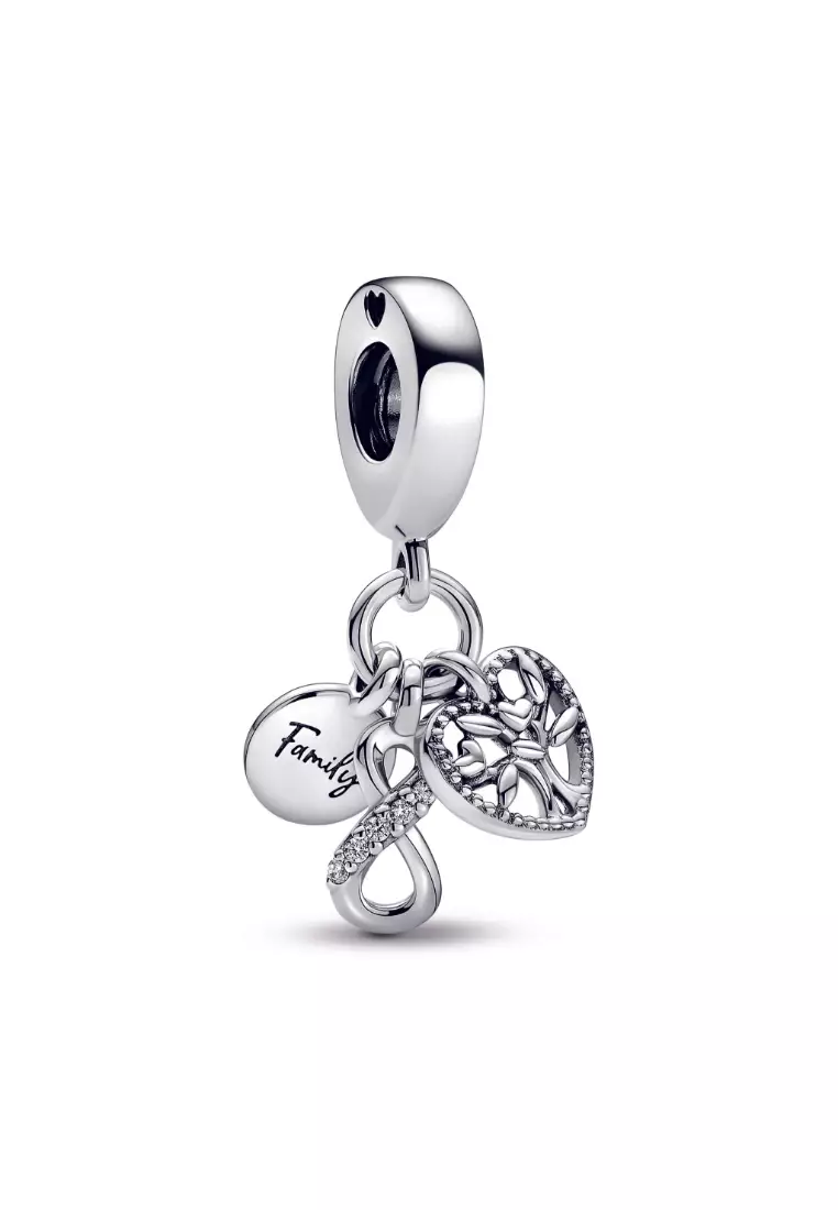 Buy Pandora Family Infinity Triple Dangle Charm 2025 Online | ZALORA ...