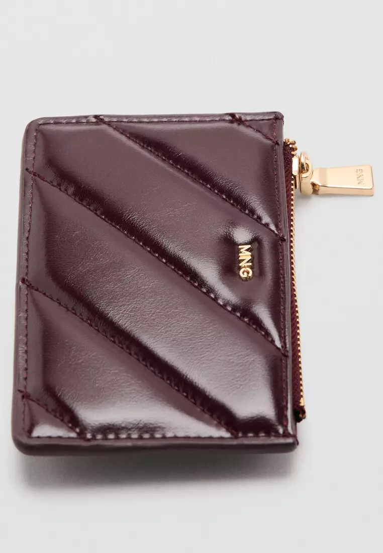 Buy Mango Small Quilted Wallet 2026 Online | ZALORA