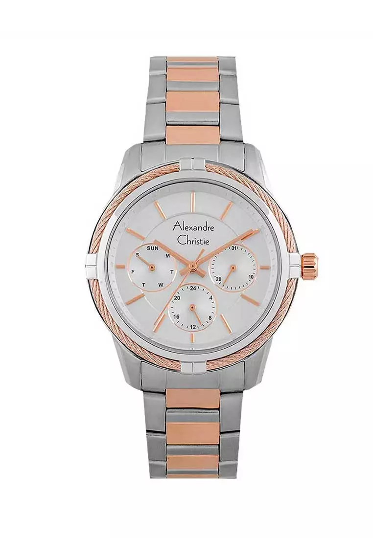 Jual Alexandre Christie Alexandre Christie Jam Tangan Wanita - Silver ...