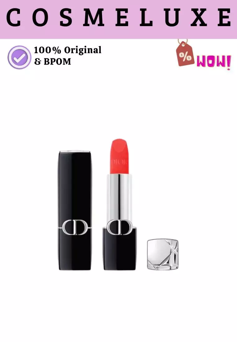 Jual Dior Rouge Dior Lipstick - 771 Radiant Velvet Finish Original 2026 ...