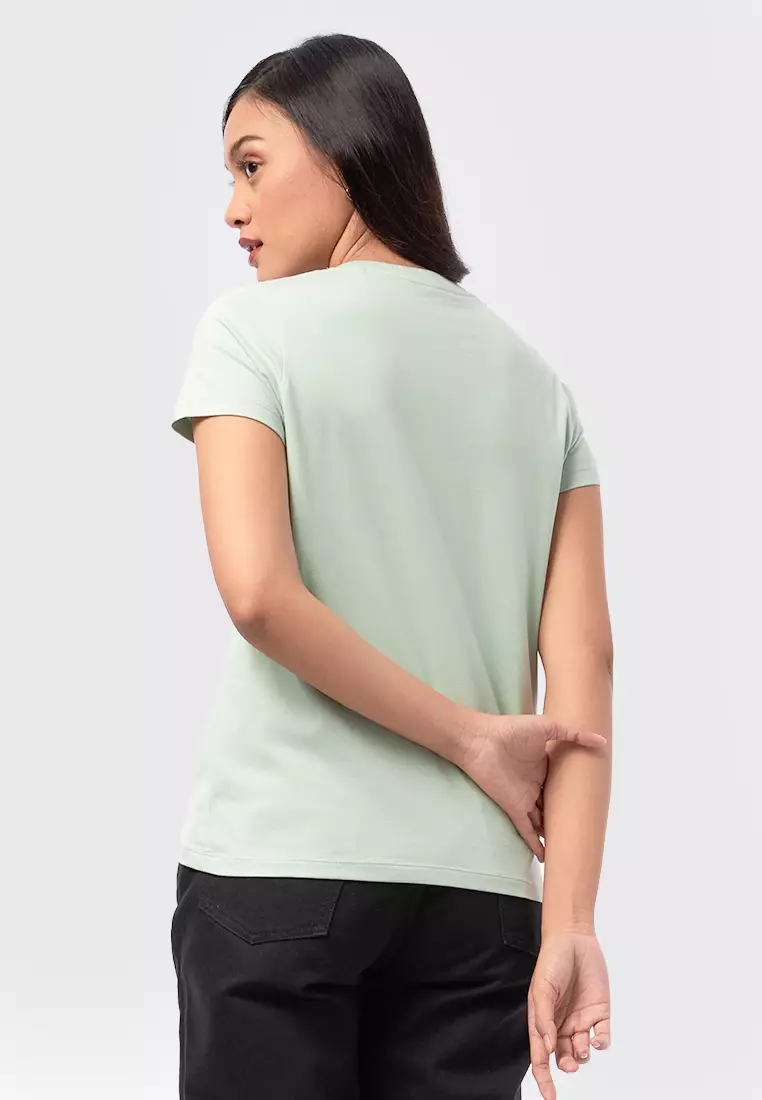 Jual Executive Basic Round Neck Cotton T-Shirt Original 2025 | ZALORA Indonesia