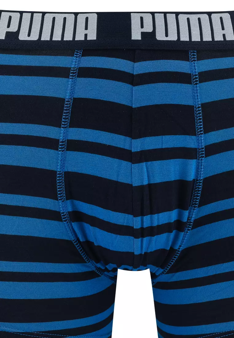 Buy PUMA Bodywear Heritage Stripe Boxer 2 Pack 2025 Online | ZALORA