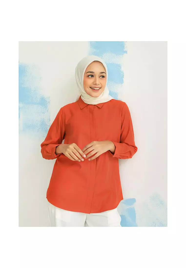 Jual geulis.id Geulis.id DAILY SHIRT YELLOW SERIES (4 warna) Top ...