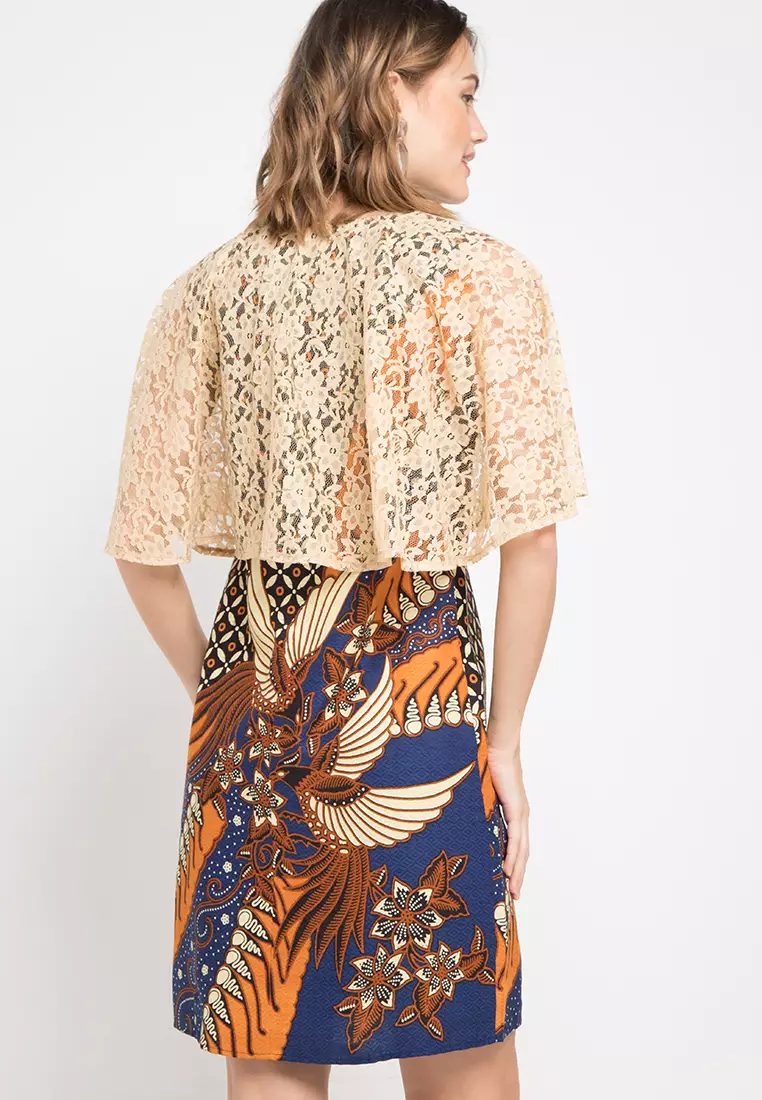 Jual Rianty Batik Dress Briona Original 2024 | ZALORA Indonesia