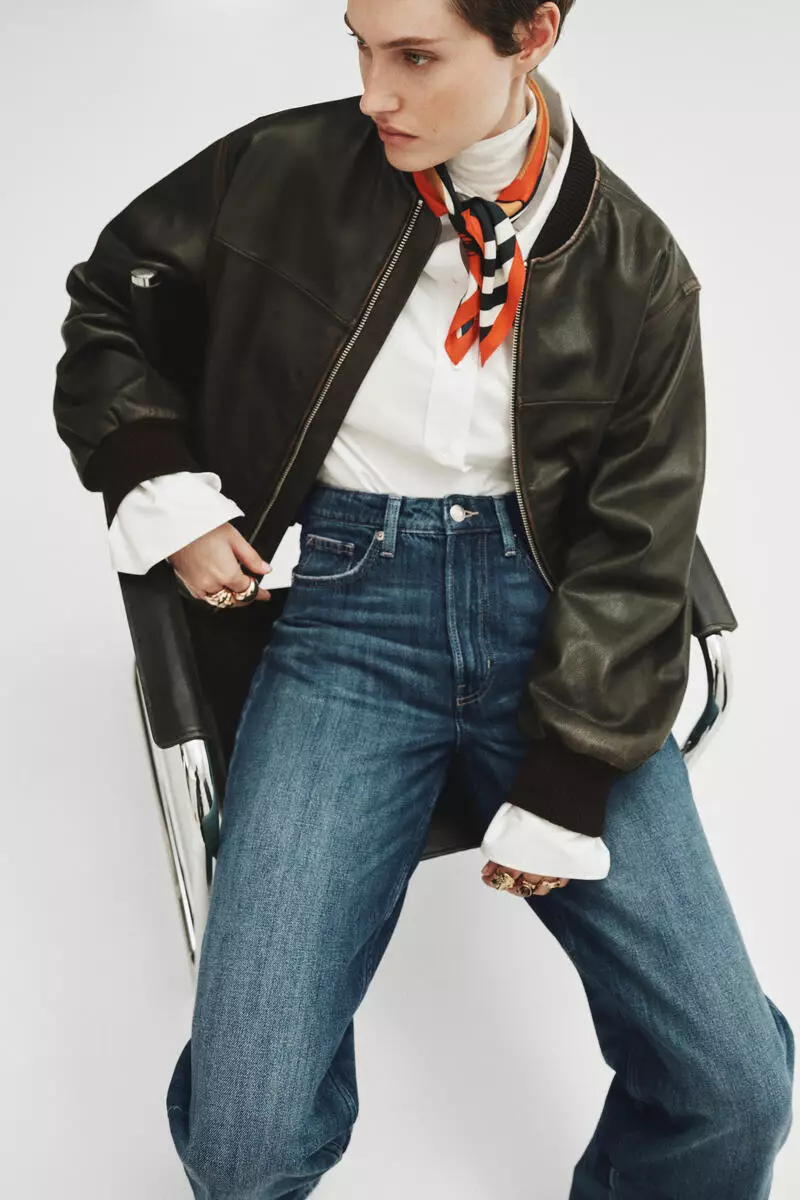 Buy H&M Wide High Jeans Online | ZALORA Malaysia