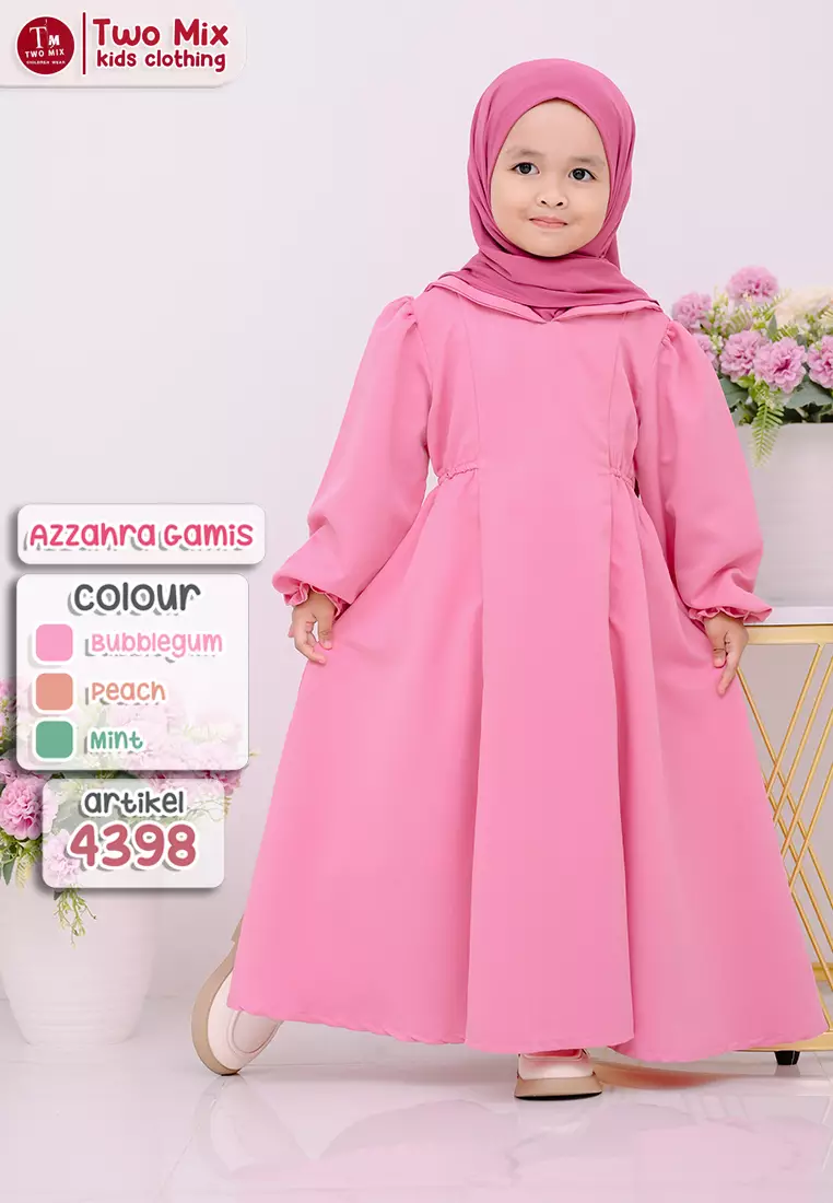 Jual TWO MIX Two Mix - Raya Collection 2024 - Baju Gamis Anak Perempuan Muslim Lebaran 1-12 ...