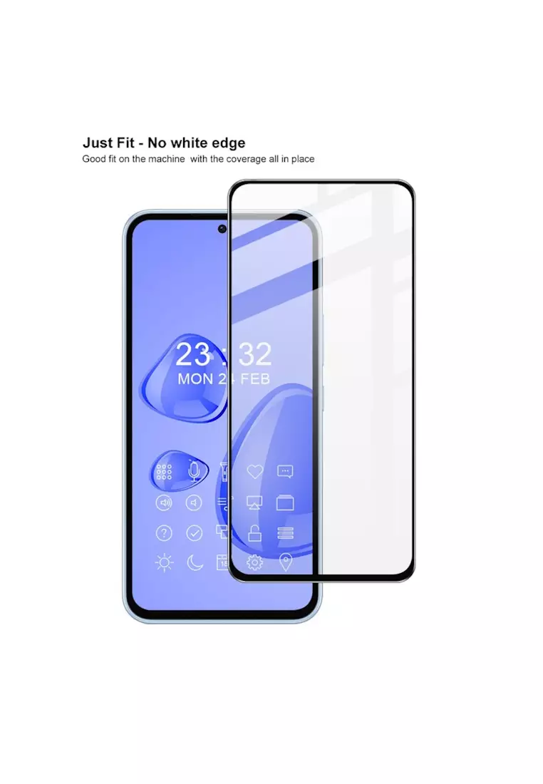 Buy MobileHub Samsung S24 Fe Full Screen Tempered Glass 21D Screen ...