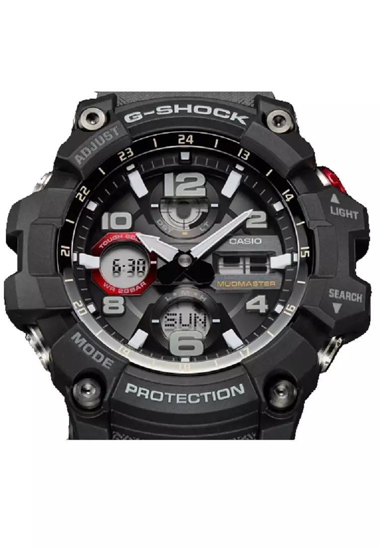 Jual G-SHOCK Men GSG-100-1A8DR Black Solar Mudmaster Original 2025 ...