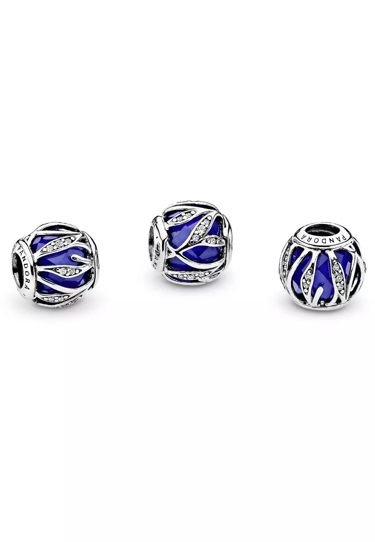 Buy Pandora Royal Blue Abstract Leaves Charm 2026 Online | ZALORA ...