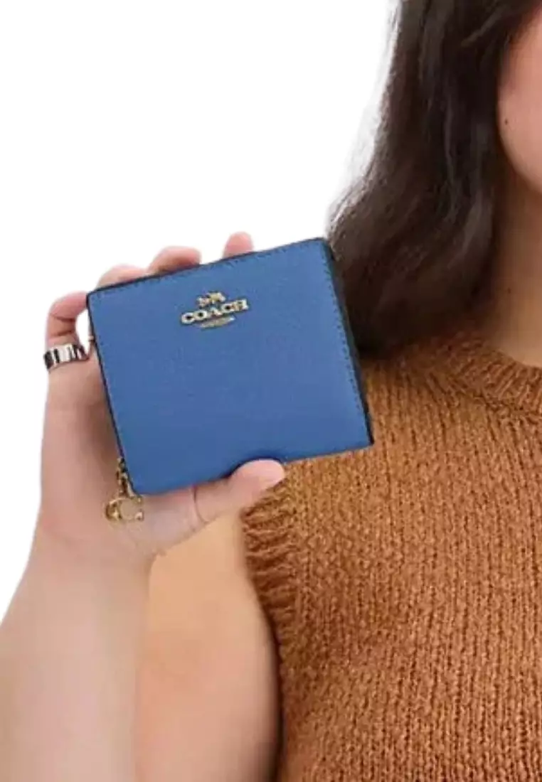 Buy COACH Coach Snap Wallet In Pacific Bright Mineral C2862 Online ...
