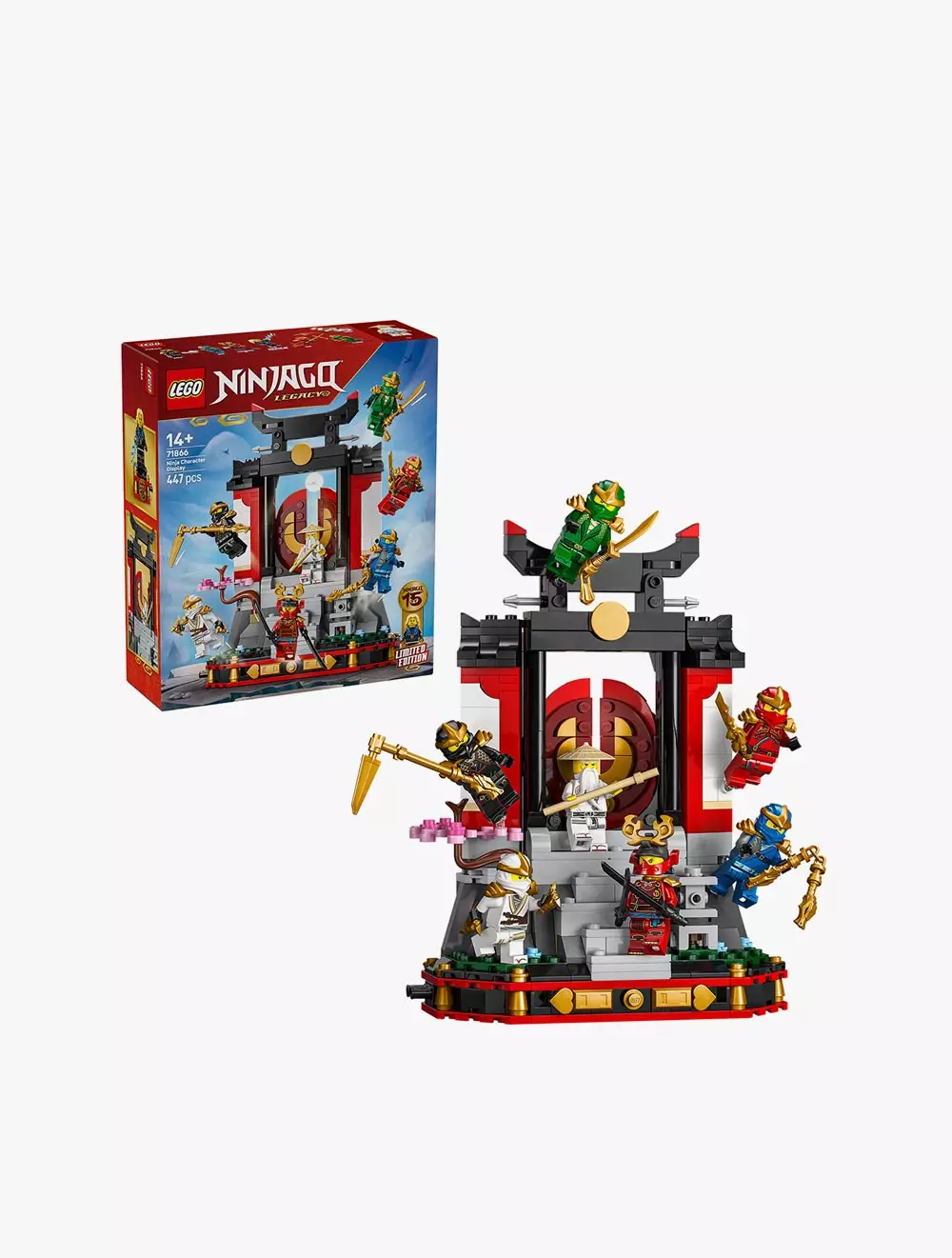 Jual LEGO LEGO® Ninjago Ninja Character Display 15th Anniversary ...