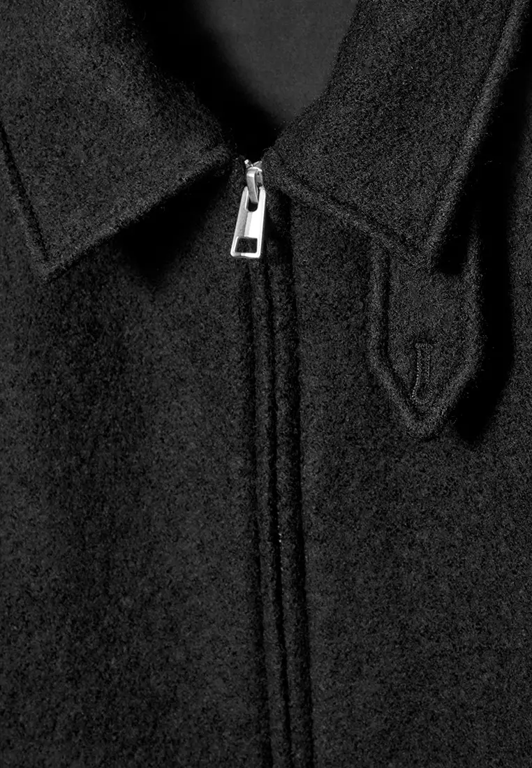 Buy COS Wool Aviator Jacket 2025 Online | ZALORA Philippines