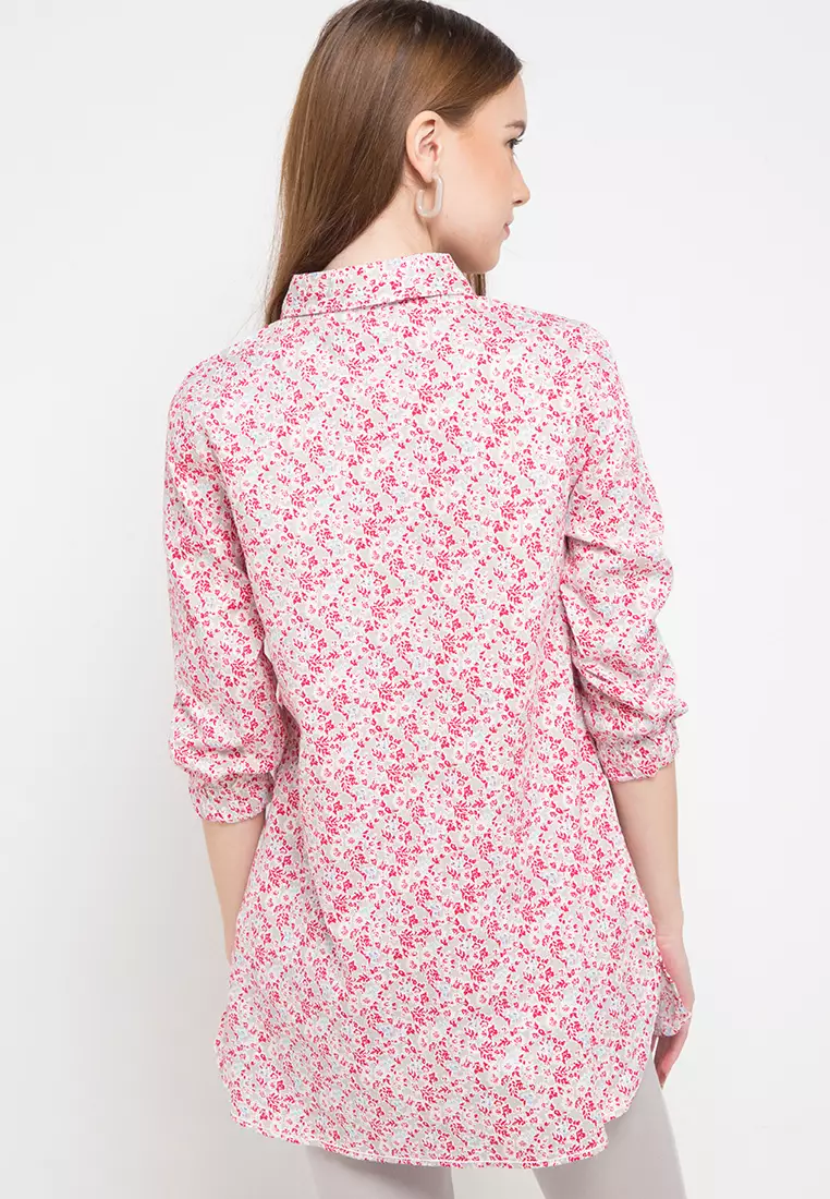 Jual Point One MOLLY Floral Blouse Original 2025 | ZALORA Indonesia