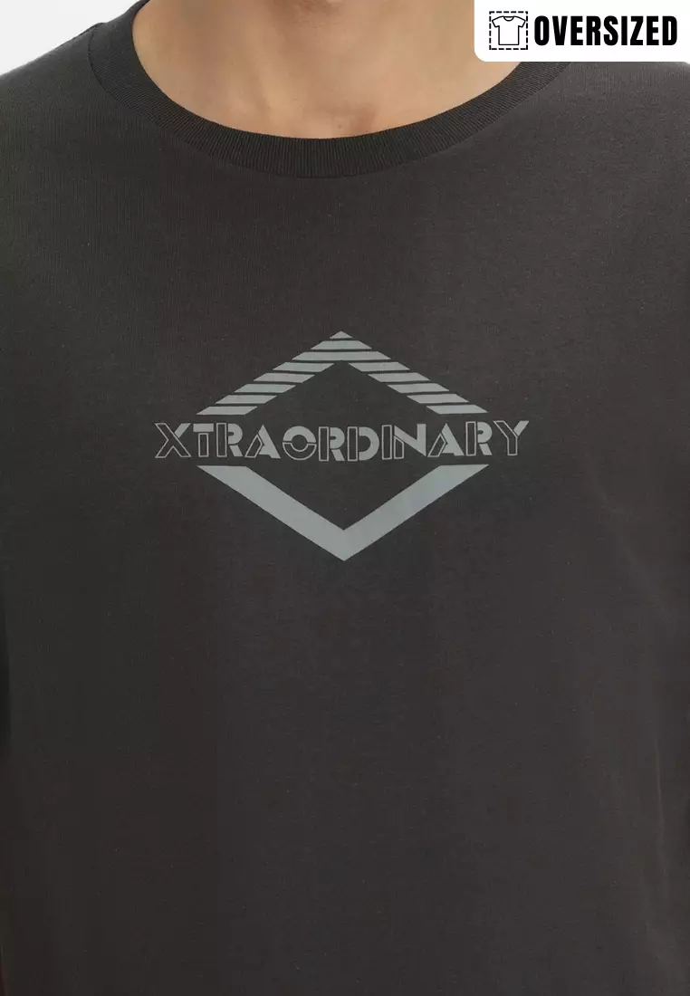 Jual Xtraordinary (XO) XTRAORDINARY (XO) T-Shirt Cotton Oversized Pria 2079240061 Original 2024 ...