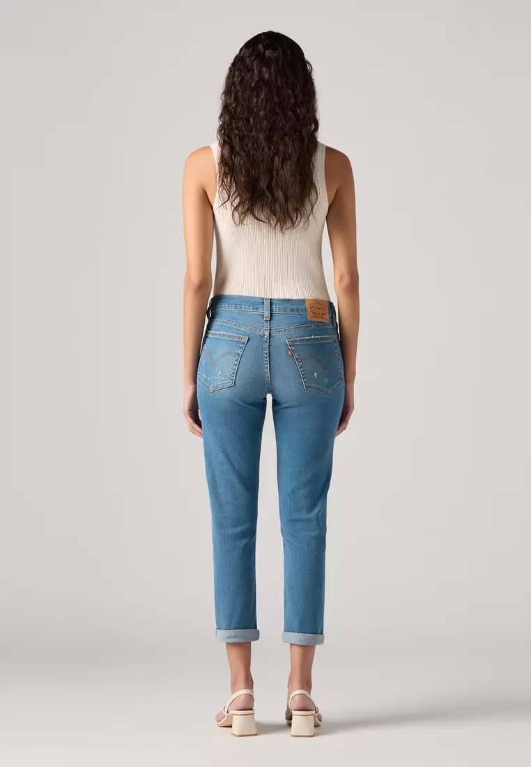 Jual Levi's Levi's® Women's Mid-Rise Boyfriend Jeans (19887-0360 ...