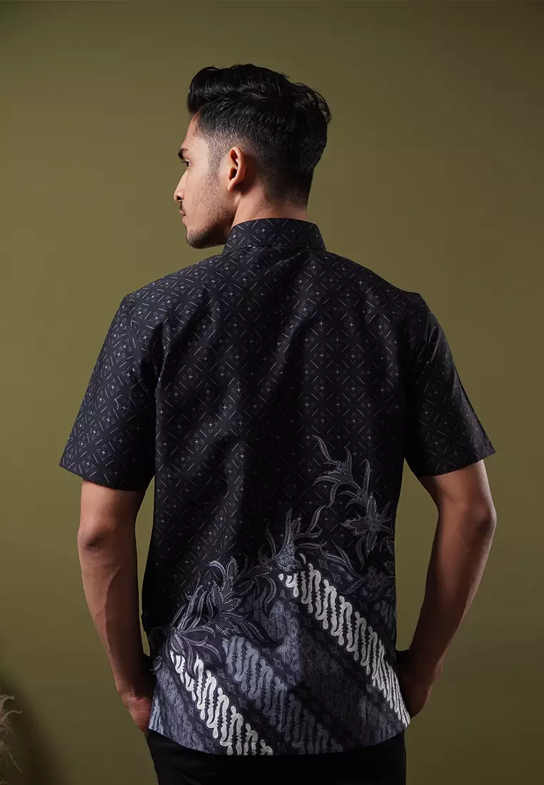 Jual Hadinata Batik Hadinata Batik Premium Pria Kemeja Pendek Superfine ...