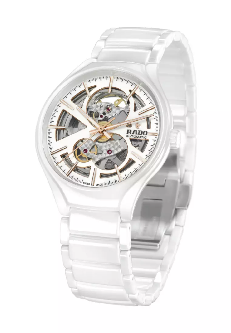 Buy Rado Rado True Round Automatic Ceramic Men Watch R27106922 Online ...