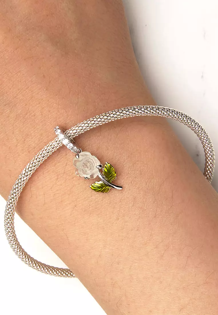 Buy 925 Signature Solid Silver Solaris Shift Petal Charm 2025 Online ...