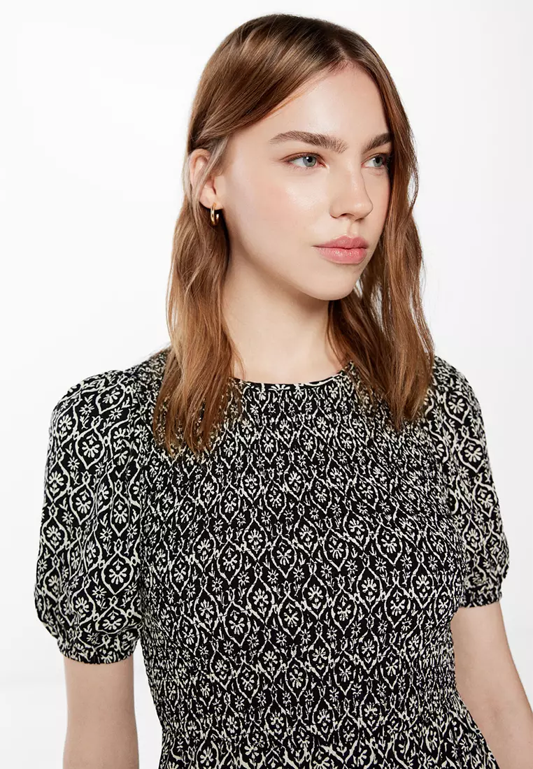 Buy Springfield Patterned Midi Dress 2025 Online | ZALORA Philippines