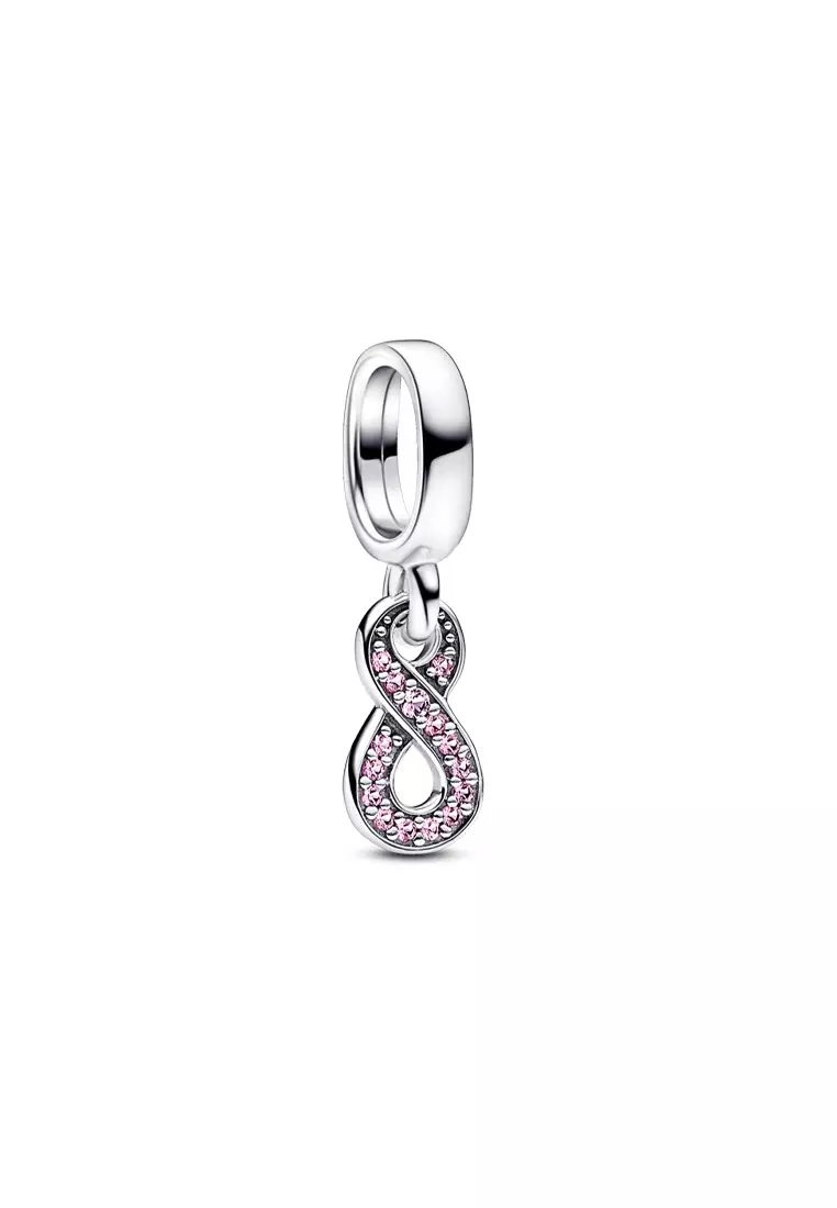Buy PANDORA Pandora Sparkling Infinity Dangle Charm Online | ZALORA ...