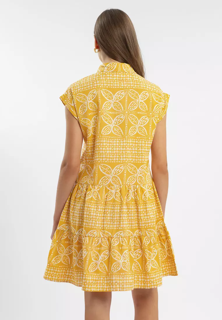 Jual Minimal Minimal Amara Dress Mustard Original 2025 | ZALORA Indonesia