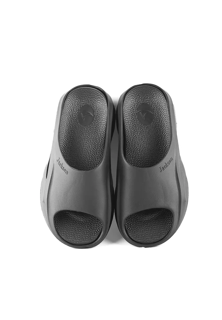 Jual Jackson Jackson Active Aura 1JP Full Black - Sandal Sporty ...