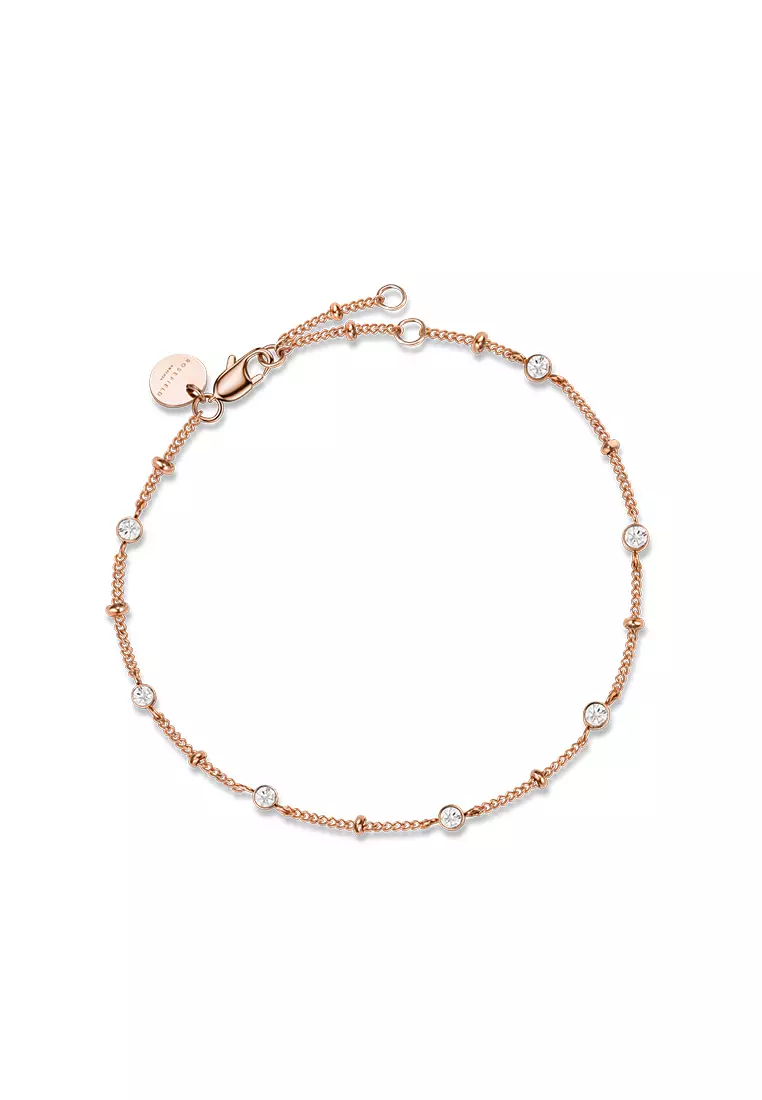 Buy Rosefield Bracelet embellished with Crystals Rosegold 2025 Online ...
