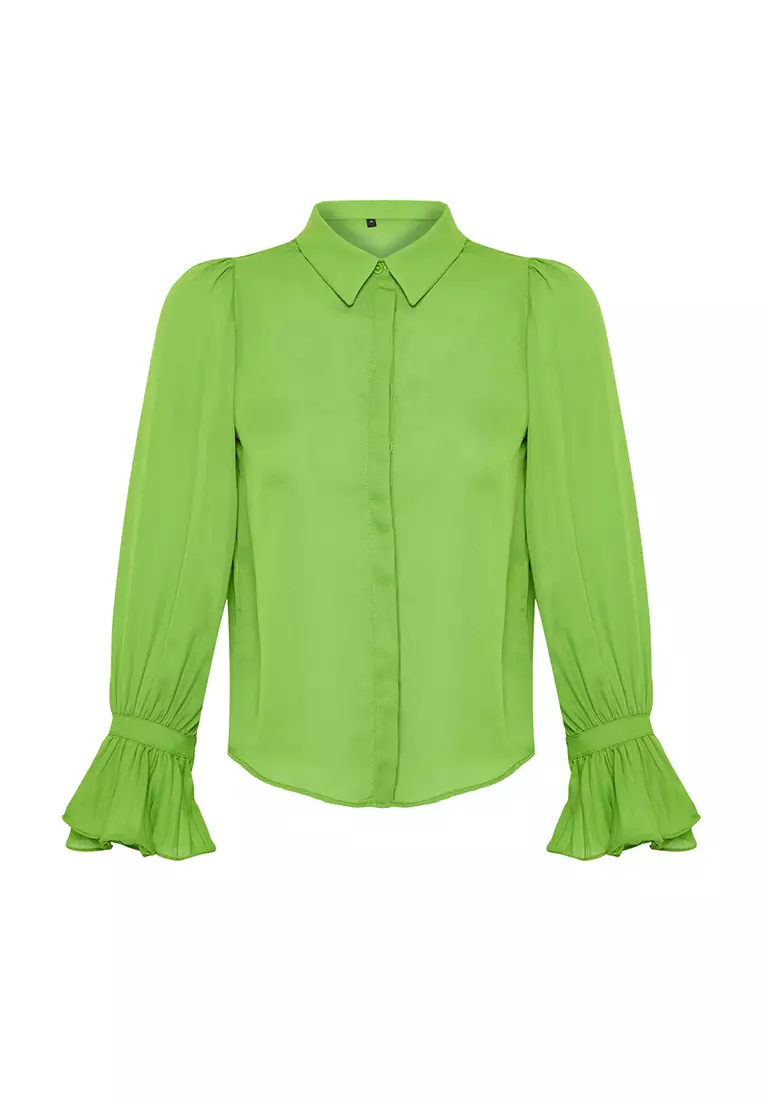 Buy Trendyol Polyester Collared Shirt 2025 Online | ZALORA Philippines