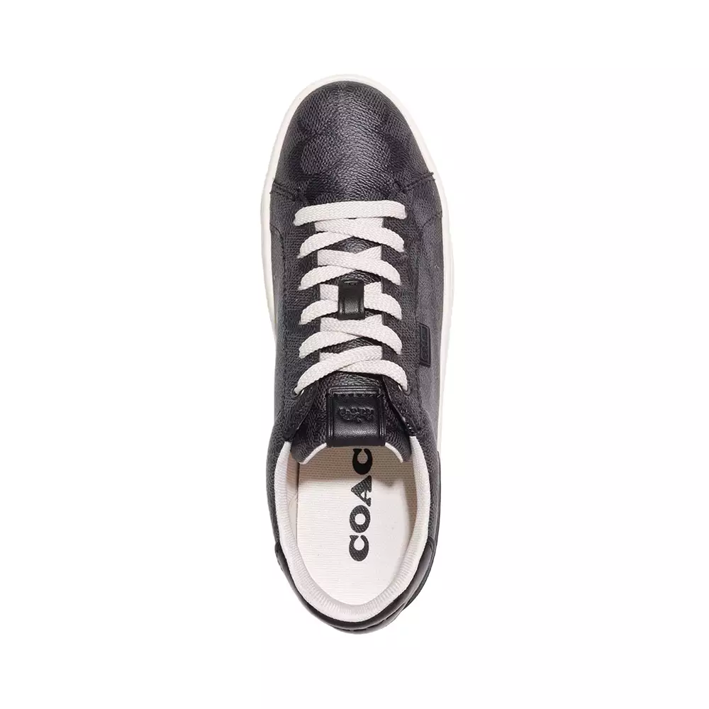 Jual Coach Coach Lowline Luxe Low Top Sneaker Charcoal Black Women ...