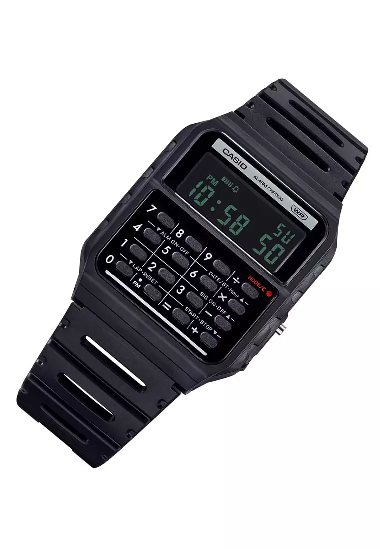 Buy CASIO Digital Calcualtor Watch CA-53WB-1B 2025 Online | ZALORA ...