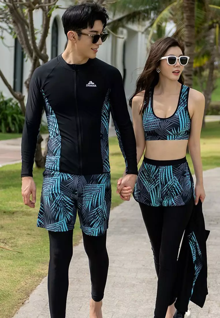 Buy LYCKA LLL3095 Korean Style Men Rash Guard 3-Pieces Set Multi Online ...