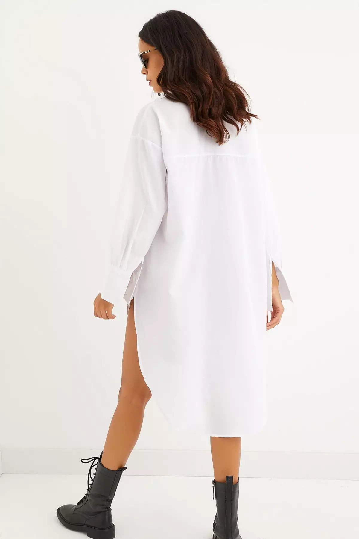 Buy Cool & Sexy Hidden Button Tunic Shirt Dress 2025 Online | ZALORA