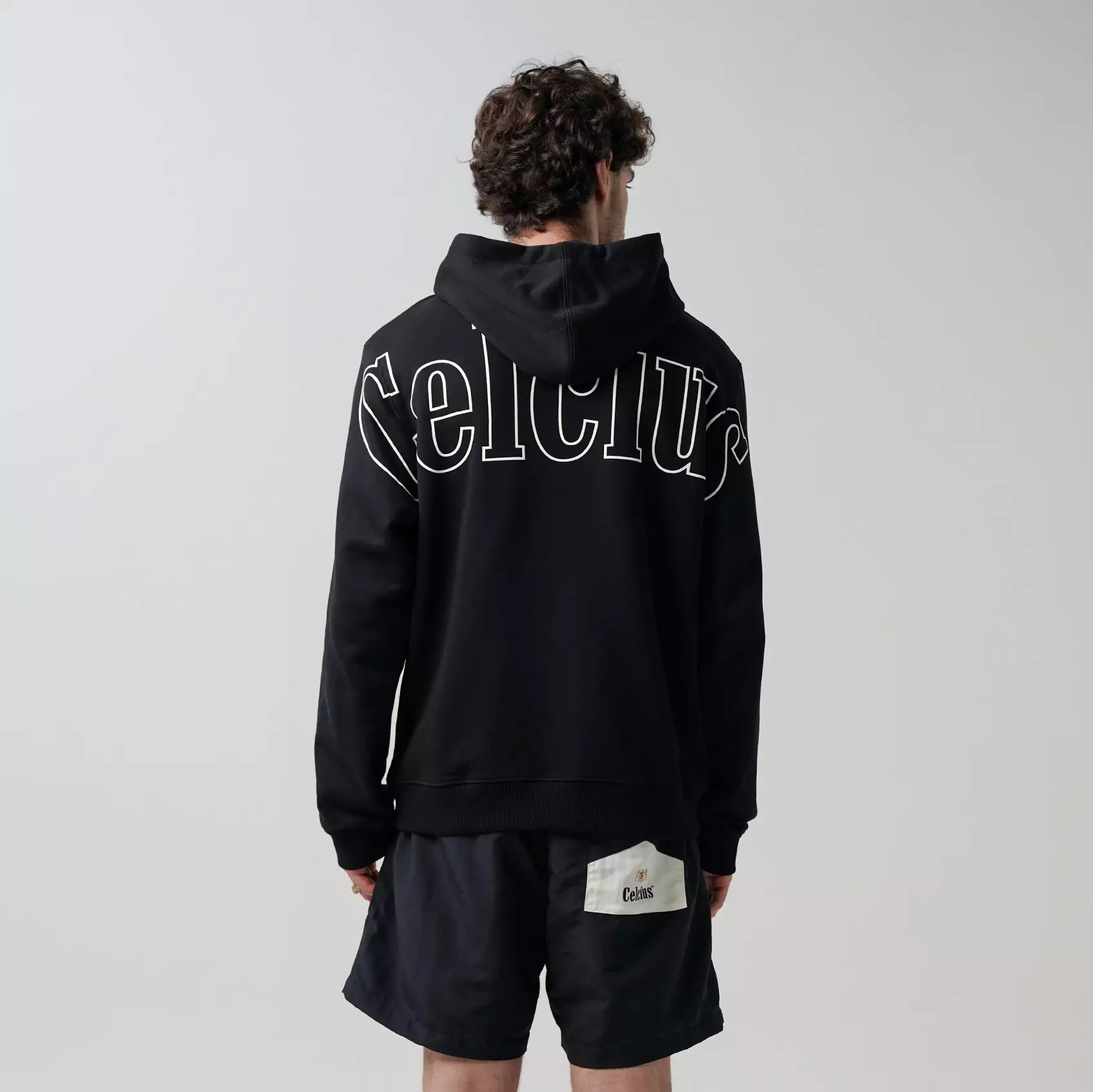 Jual Celciusmen CELCIUS Outlined Logo Back Print Hoodie LIN001761C ...